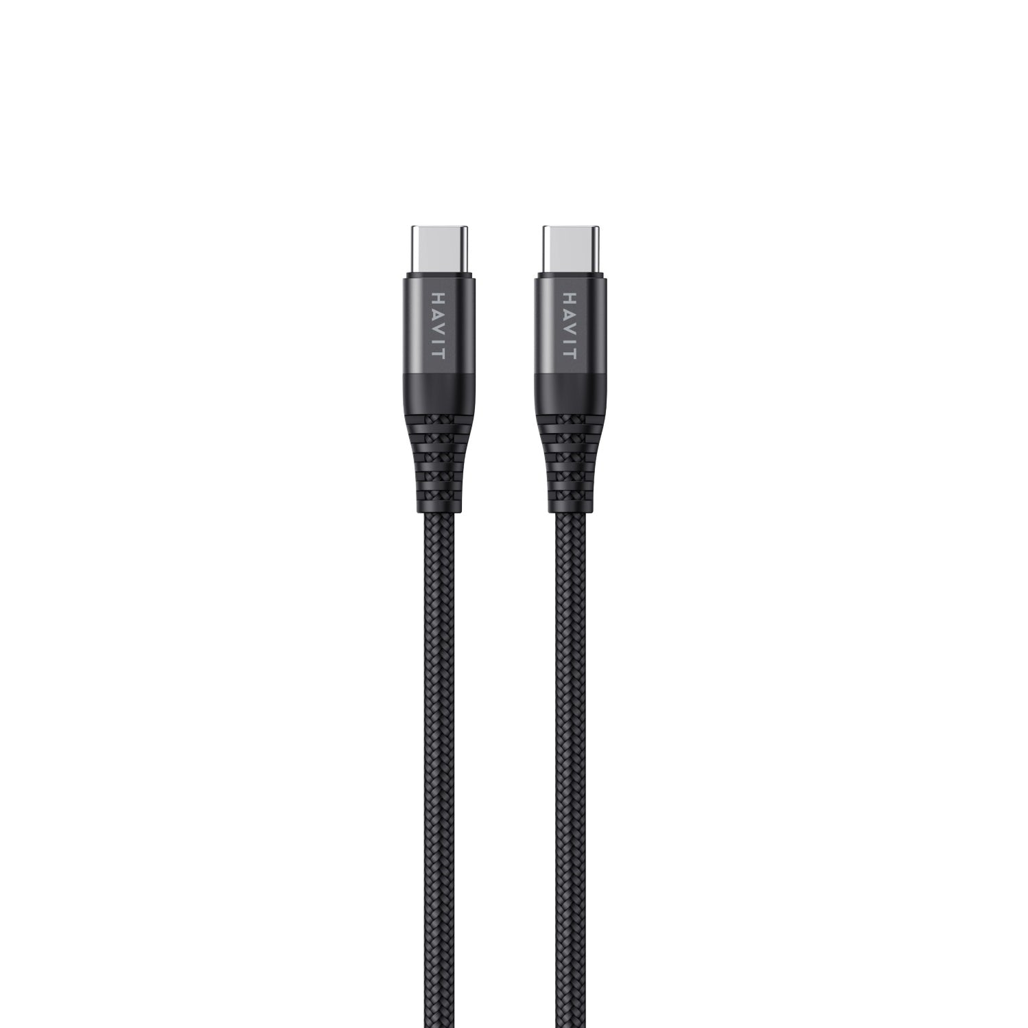 Cable De Datos Cb6010 Tipo C- C Negro — Comercial Li