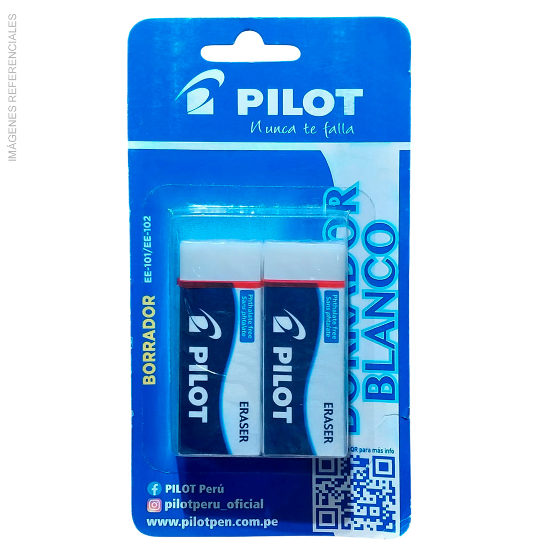 Borrador Pilot EE-102-2Pk Blister — Comercial Li