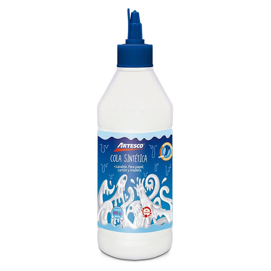 Cola Sintética Sticky Artesco con Dispensador 250 g — Comercial Li